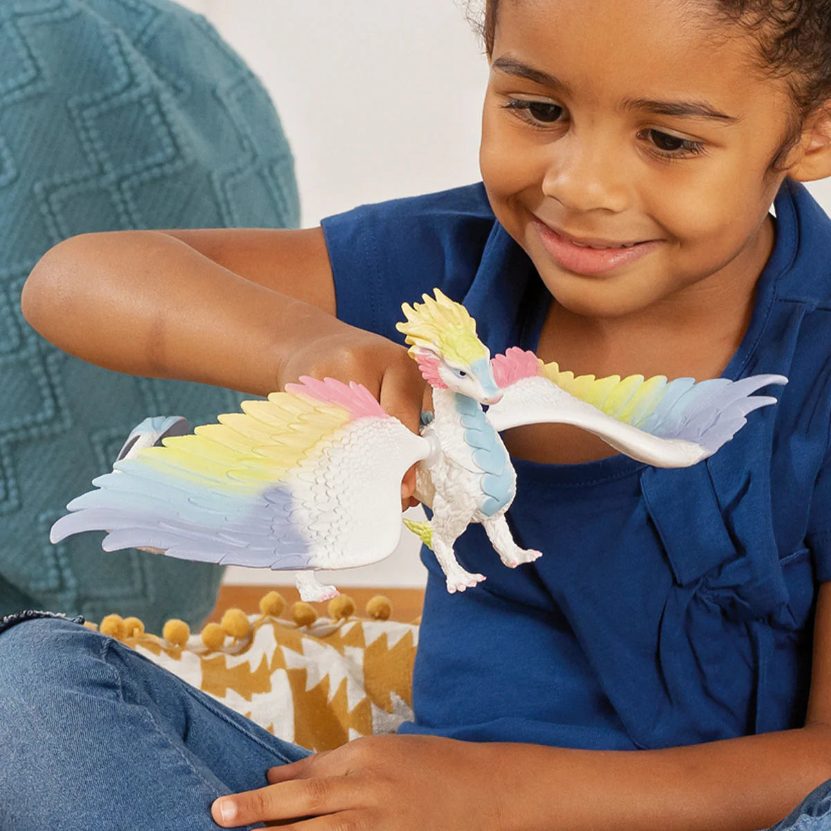 Rainbow Dragon - TREEHOUSE kid and craft