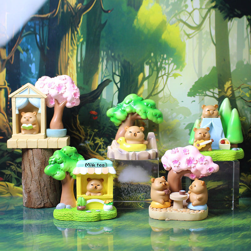 Capybara Tree Blind Box - TREEHOUSE kid and craft