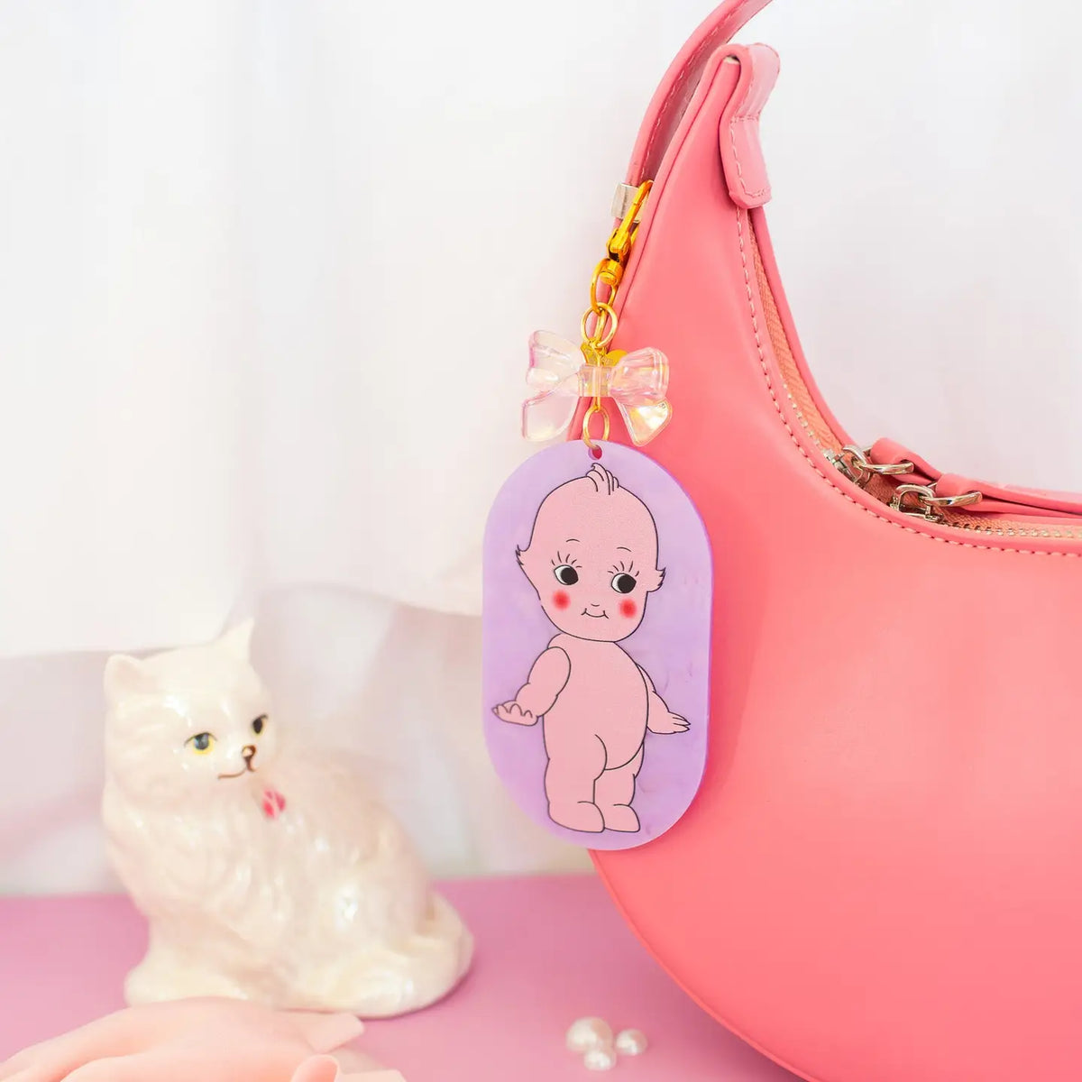 Kewpie Baby Keychain - TREEHOUSE kid and craft