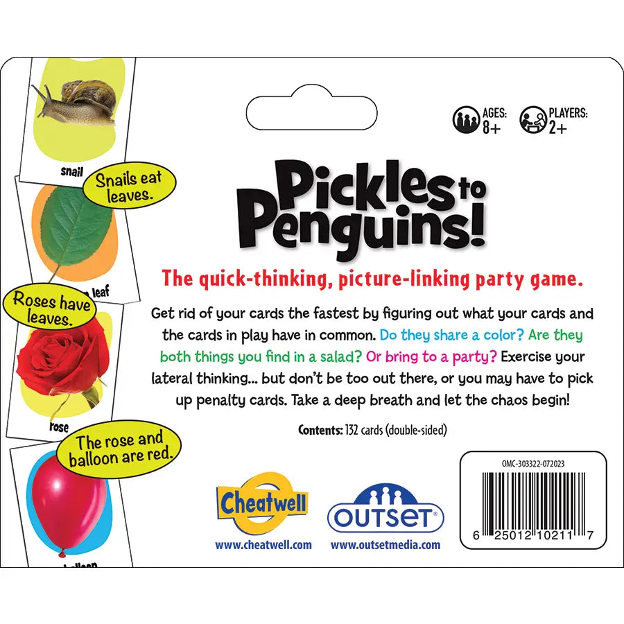 Pickles To Penguins! the Fast-Paced Game of Wild Connections ...
