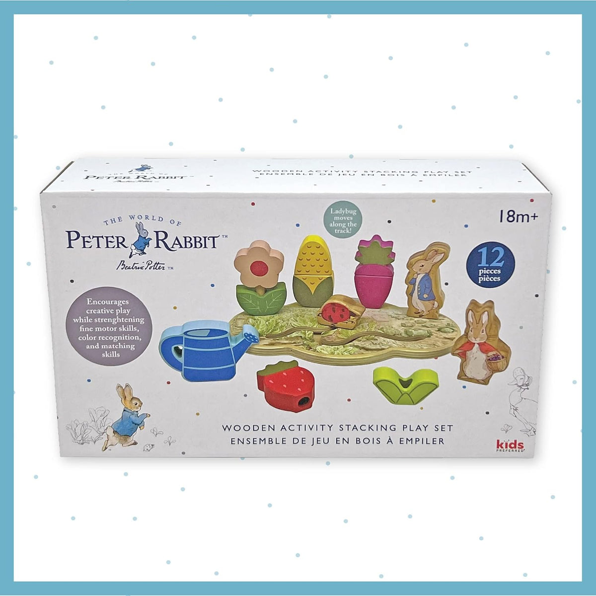 Peter Rabbit Wooden Activity Stacker - TREEHOUSE kid and craft