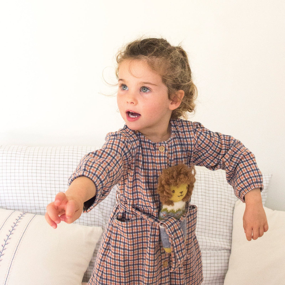 Happy Go Lucky Lion Doll - TREEHOUSE kid and craft