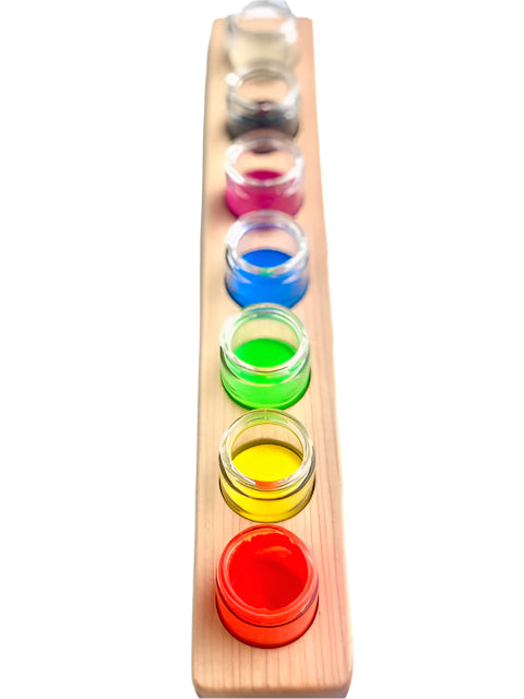 7 Jar Creativity Set / Oneta Woodworks / Paint Jar Holder - TREEHOUSE ...